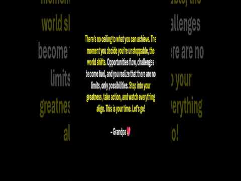 Limitless Possibilities #shorts #short #quotes #inspirationalquotes