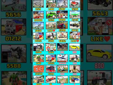 Indian Bikes Driving 3D || All NEW CHEATS CODES #shorts #short