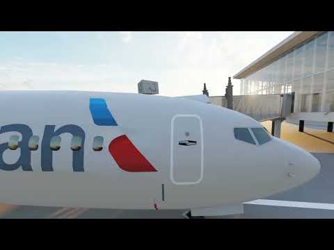 Key West International Airport - Exterior and Interior Visualization