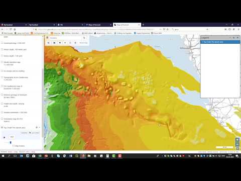 2. Guide to find maps at the GEUS website