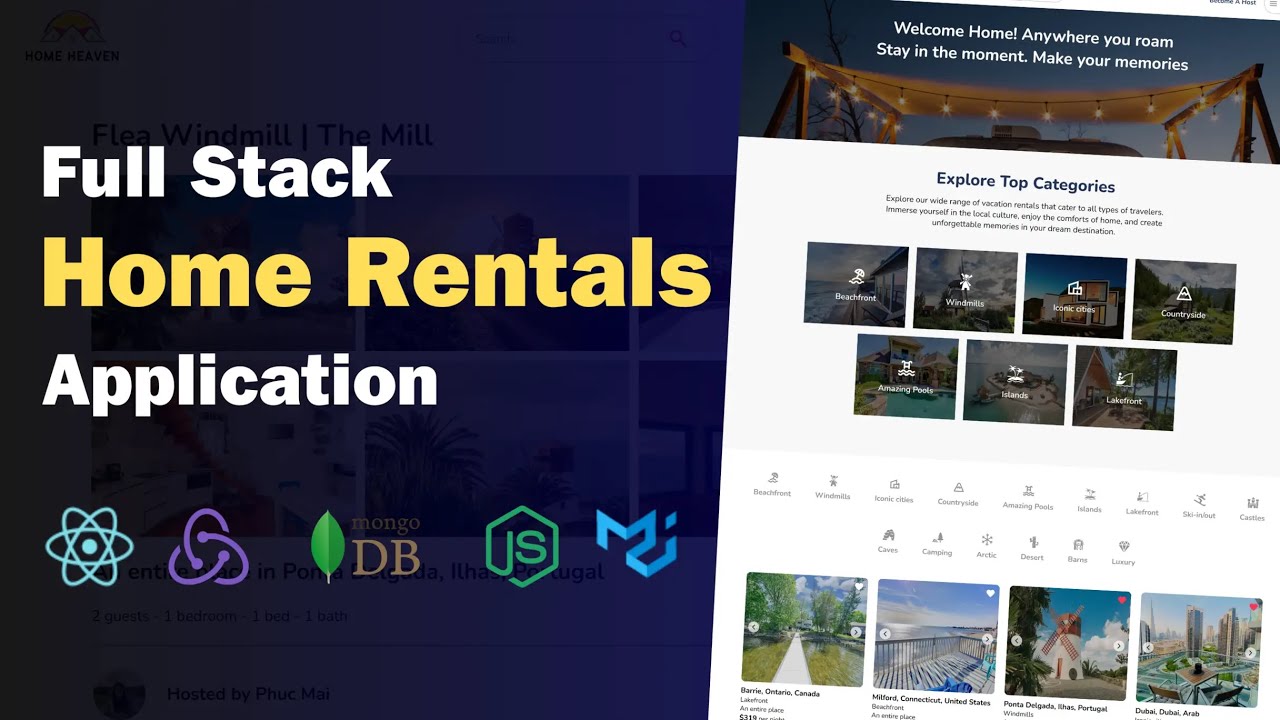 Building A Full Stack Home Rentals Application With React Redux Nodejs And Mongodb Galaxyai