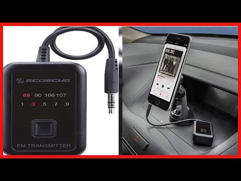 Great product - SCOSCHE FMT4R FM Transmitter with 20 Frequency Selections