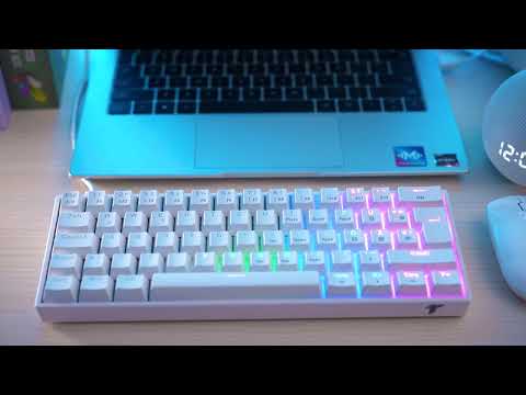 TECURS MK203: Clavier MK203, Die ultimative 60% mechanische Tastatur!