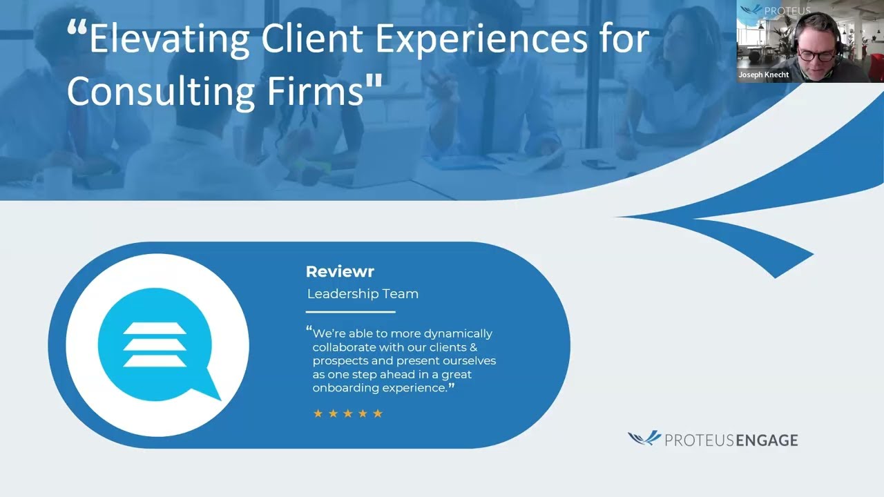 Elevate Client Experiences for Consulting/Professional Services