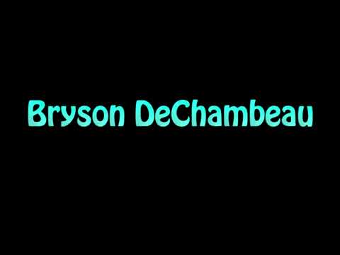 Learn How To Pronounce Bryson DeChambeau