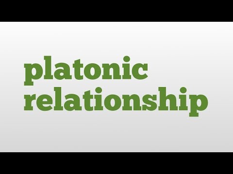 platonic relationship meaning and pronunciation