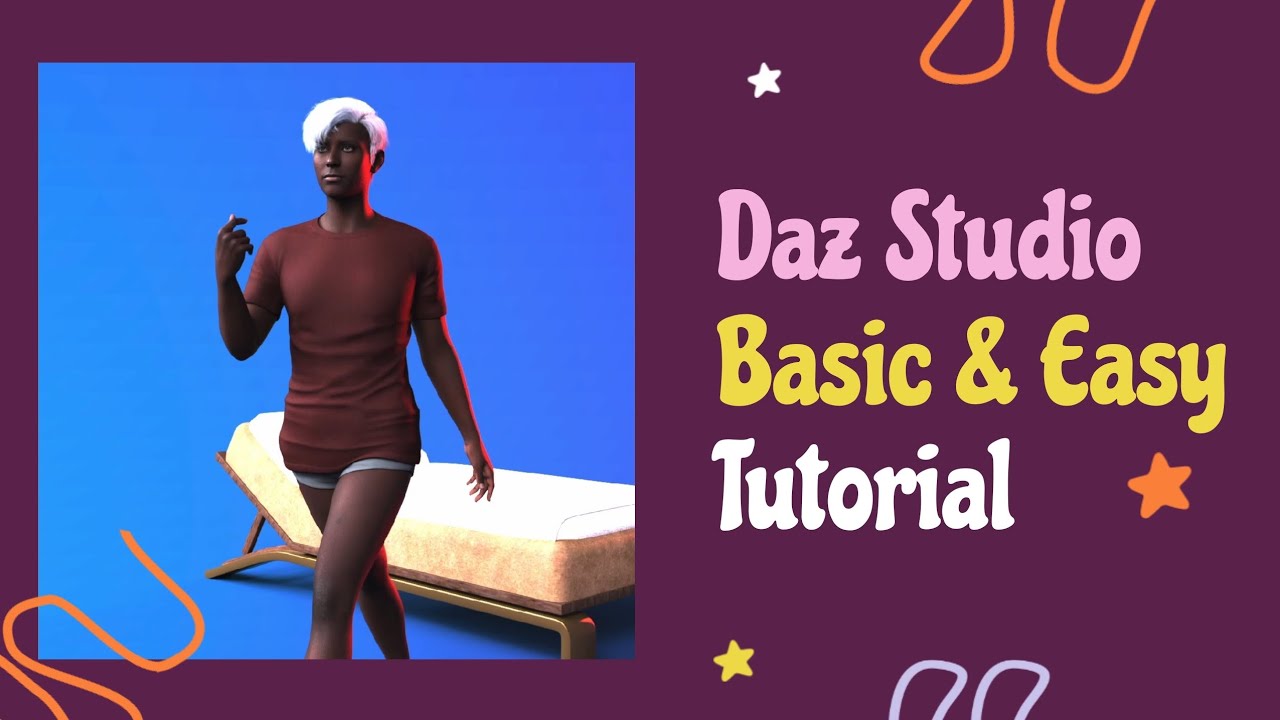 Basic and Easy Daz Studio Tutorial 2025