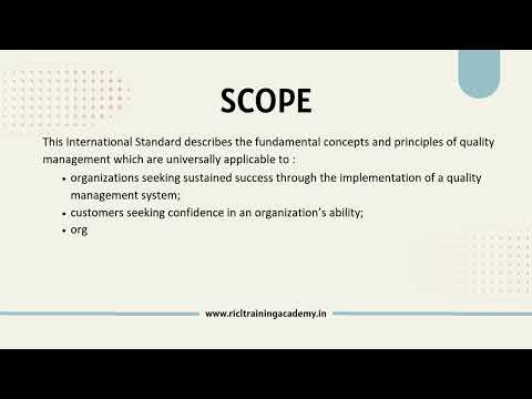 Quick Overview of ISO 9000:2015 Scope – Quality Management Essentials