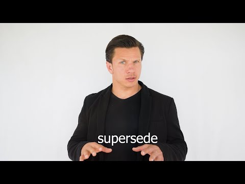 supersede
