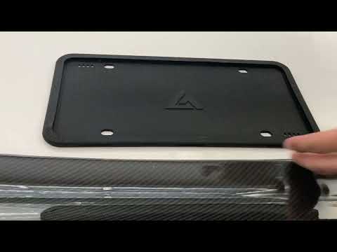 AUJEN Silicone License Plate Frame: How to Install and Honest Review
