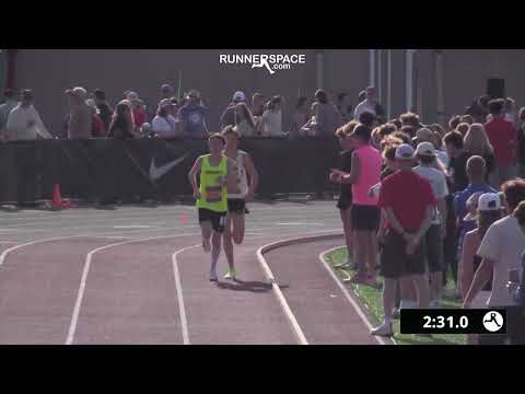 Tayvon Kitchen Breaks National HS 3200m Record at Nike Jesuit Twilight Relays [Full Race Replay]