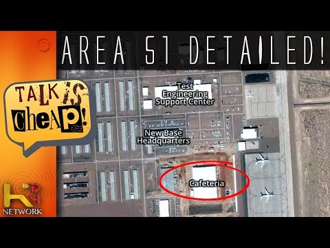 VERY DETAILED Area 51 Map!