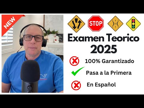 2025 ACTUAL EXAMEN TEORICO DE MANEJO DMV EN ESPAÑOL