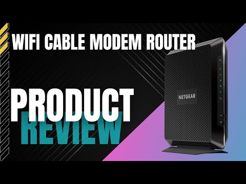 NETGEAR Nighthawk WiFi Cable Modem Router Review