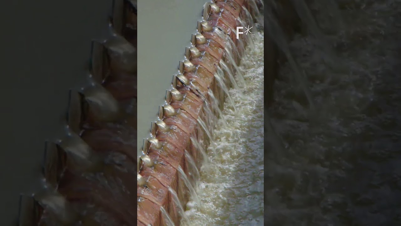 Turning wastewater into drinking water #shorts