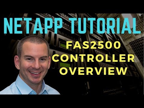 NetApp FAS2500 Controller Overview Tutorial Video
