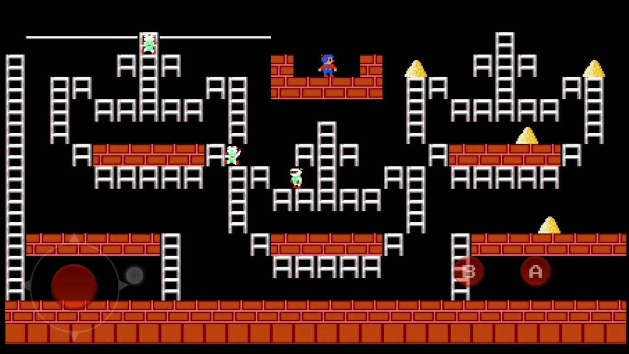 Lode Runner Gameplay | Chini Chor Game | Load Runner Game