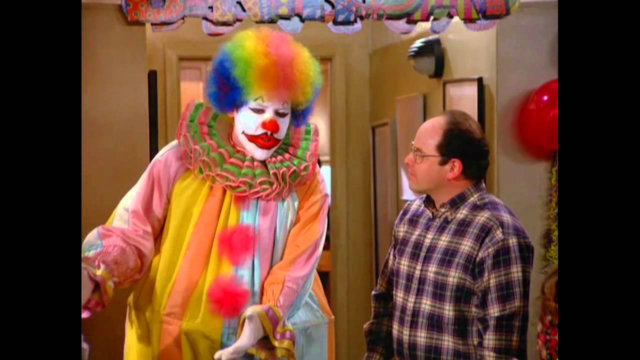 George Costanza loves Bozo the Clown - Seinfeld