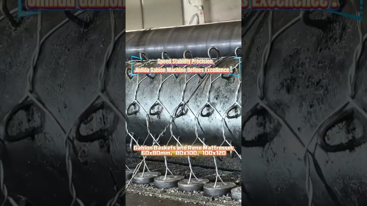 JINLIDA Gabion Machine — One Machine, Multiple Mesh Sizes