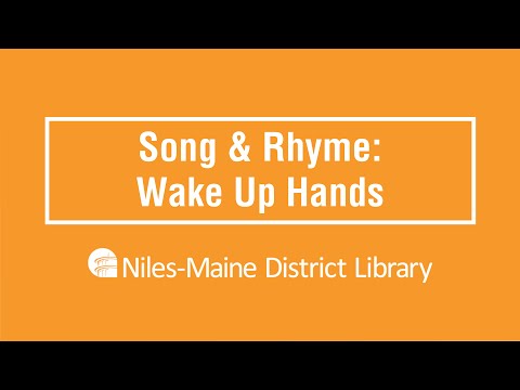 Song & Rhyme with Ms. April: Wake Up Hands