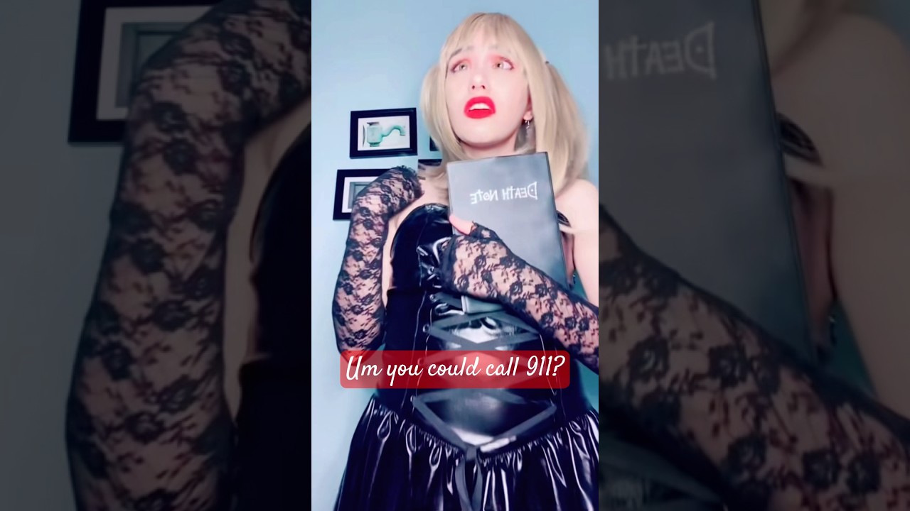 Misa Amane Death Note Cosplay! This audio is so Misa coded XD