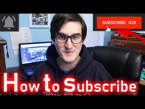 HOW TO SUBSCRIBE ON YOUTUBE