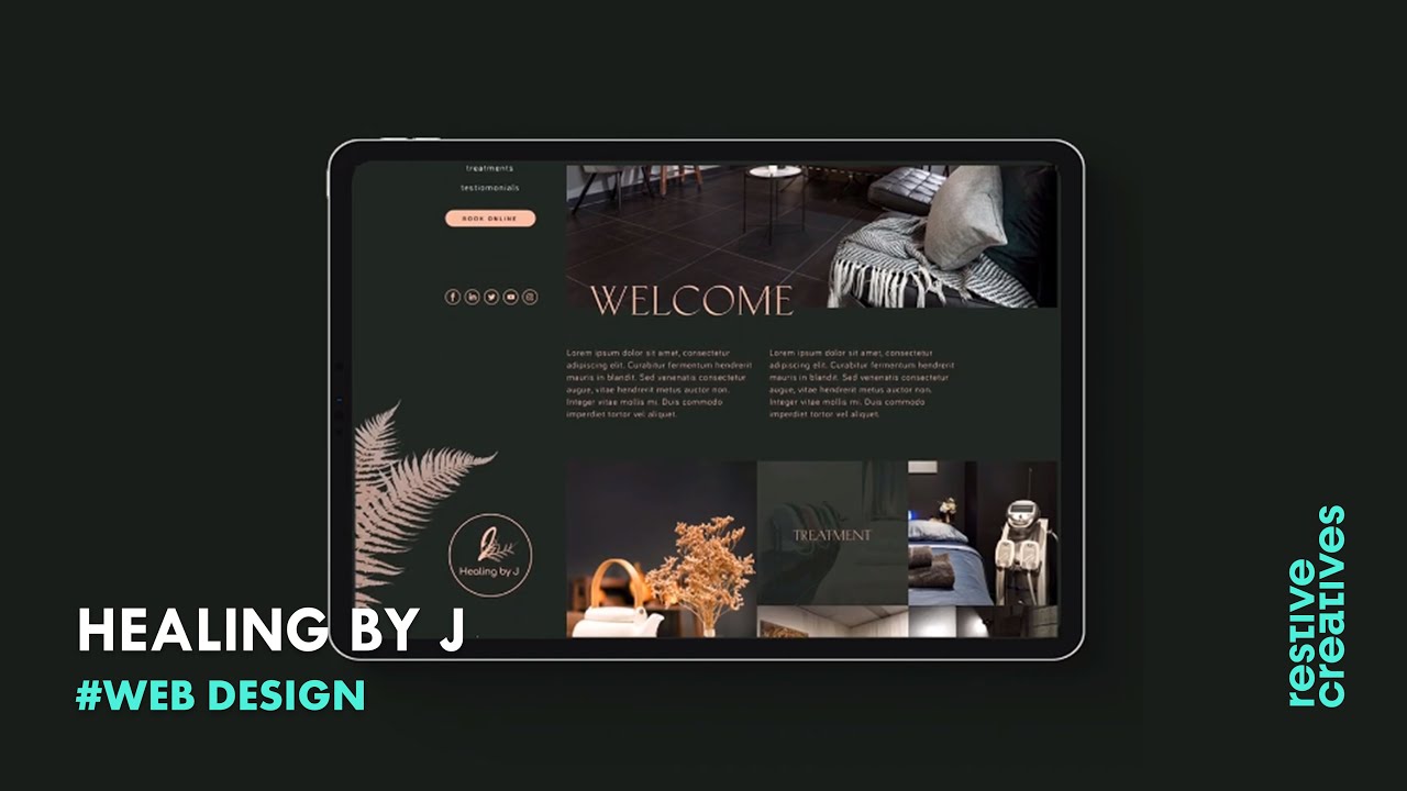 Beauty Spa With Booking System | #RC Website Design