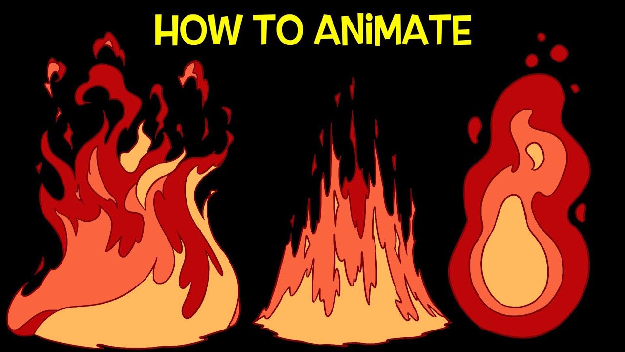 2D Animation Course - Animating FIRE Tutorial (Part 1)