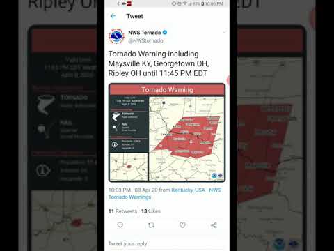 Maysville, Kentucky Tornado 4-8-20