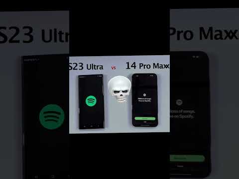 S23 Ultra vs iPhone 14 Pro Max โก Speed & Battery Test! #shorts #viralshorts