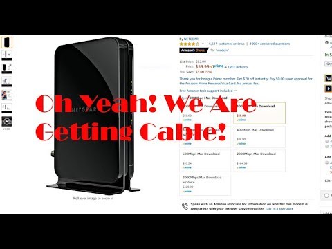 New Hardware to Test On The Way | CM500 Netgear Cable Modem