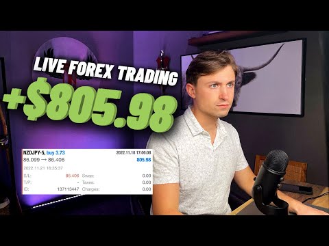 Live Forex Trading | +$800 Win on NZD/JPY, Start to Finish!