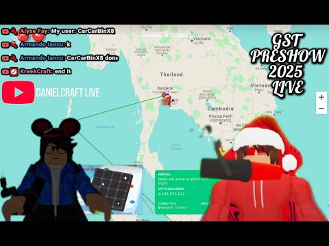 Google Santa Tracker Preshow 2025 [🔴LIVE]