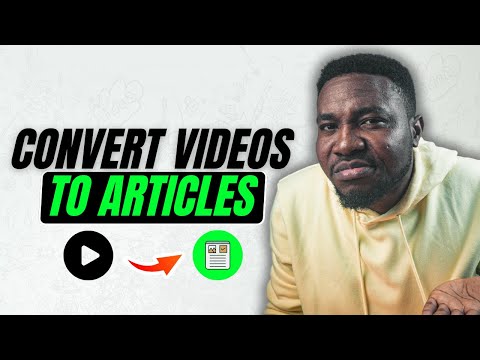 Convert youtube video to text online free