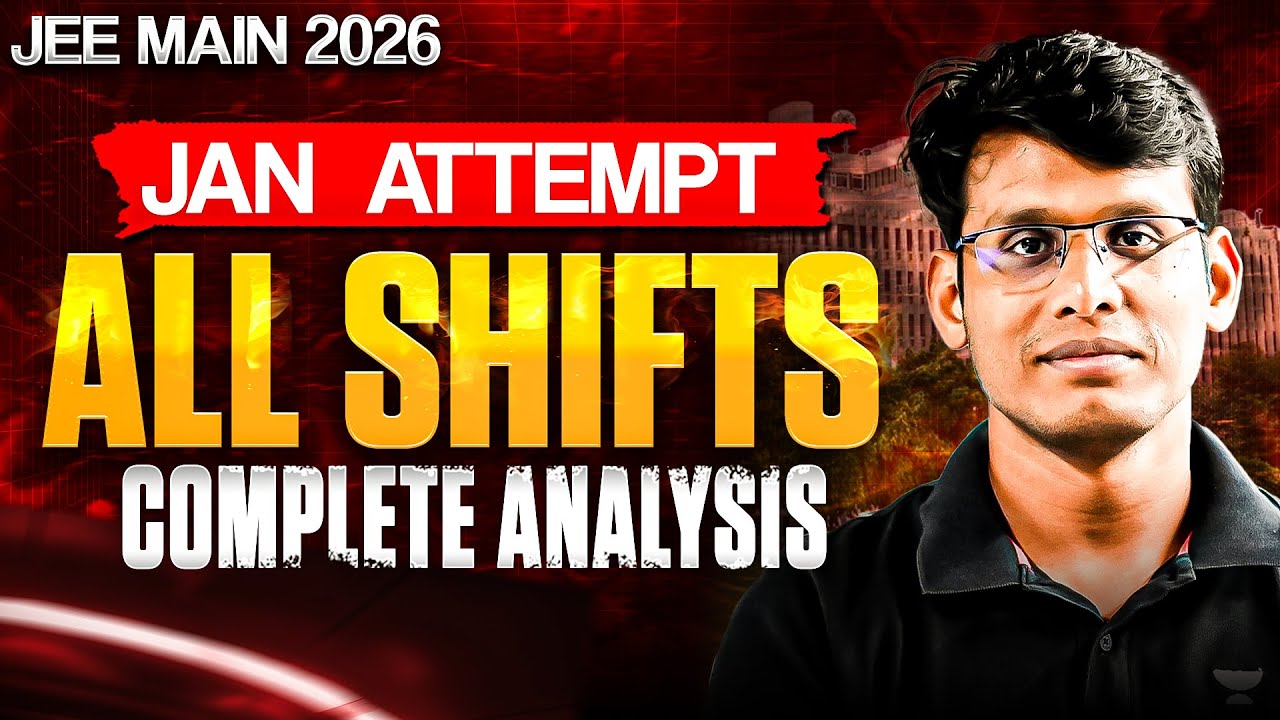 JEE Main 2026 | Jan Attempt All Shifts | Marks vs Percentile Analysis 🔥 | Prashant Jain