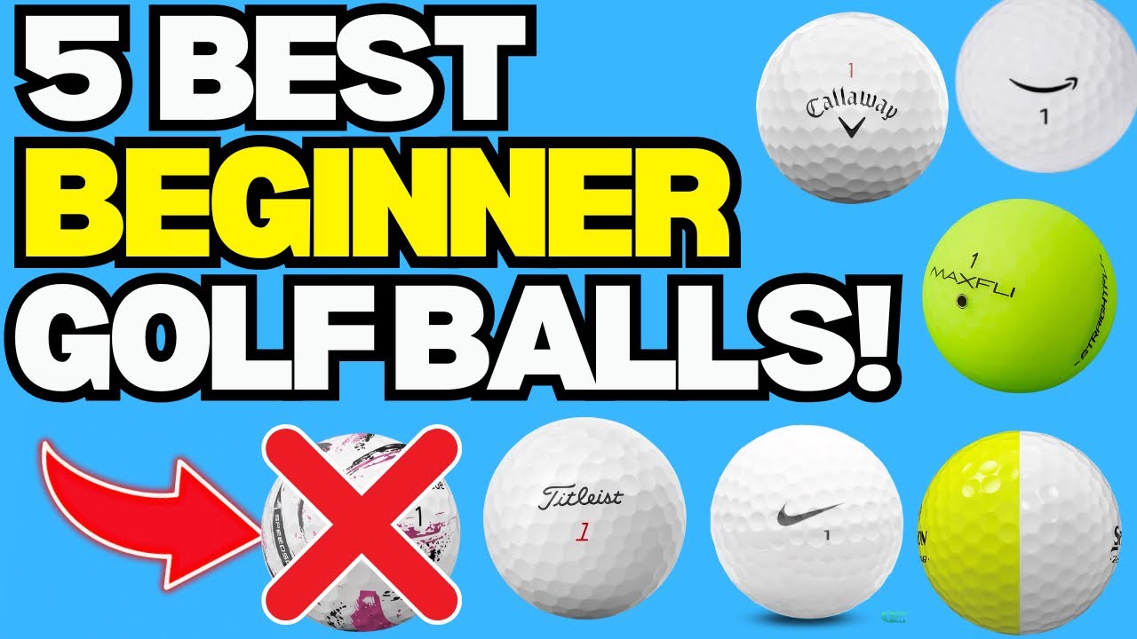 5 Best Beginner Golf Balls (and one to avoid!) 