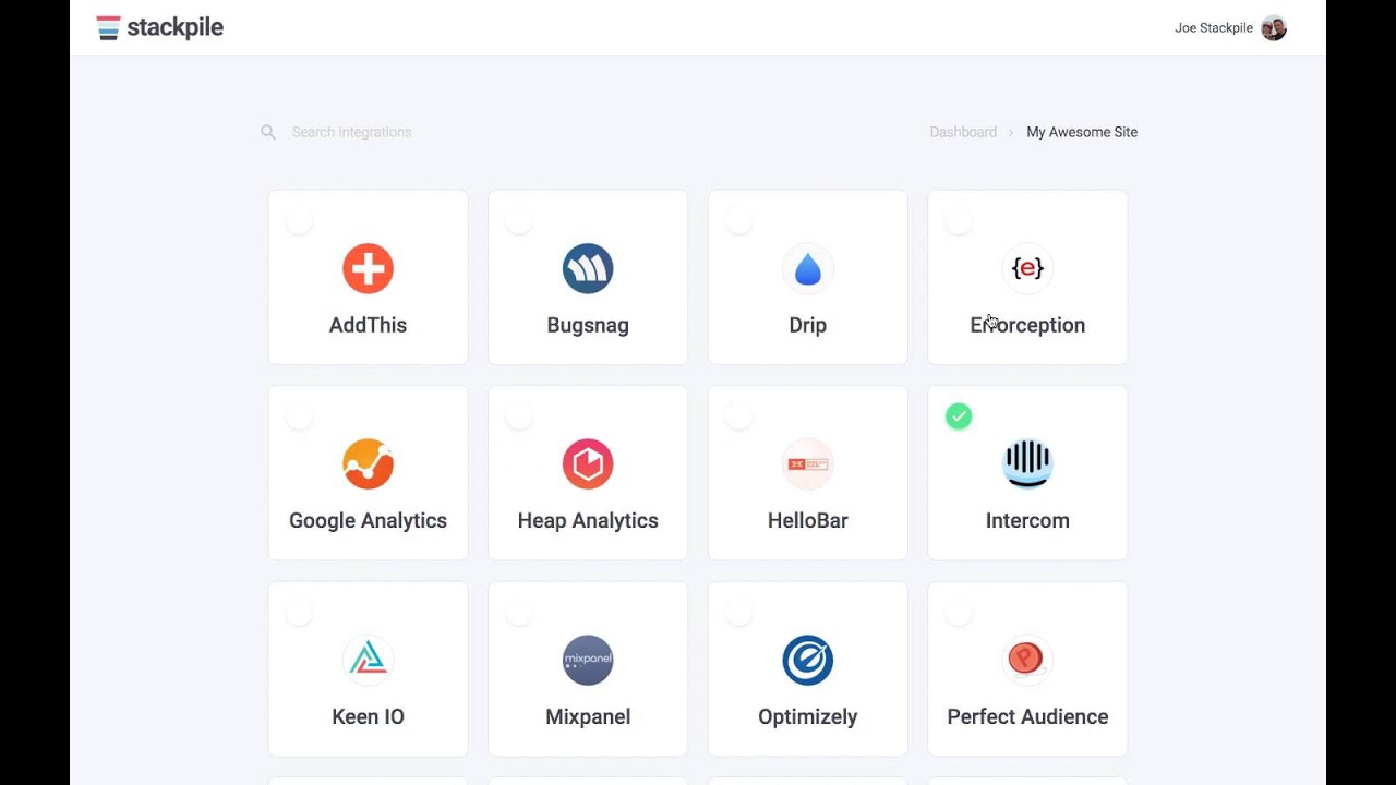 Getting Started with StackPile