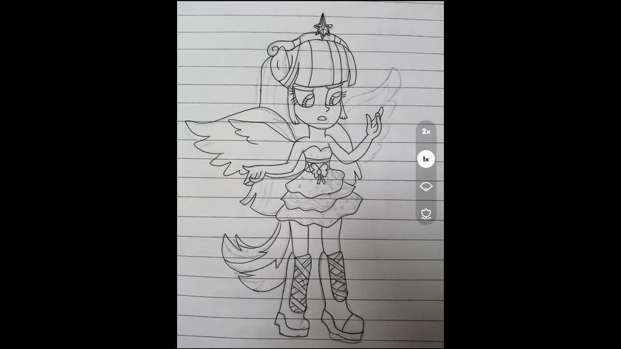 TWILIGHT SPARKLE DRAWING ( FALL FORMAL )