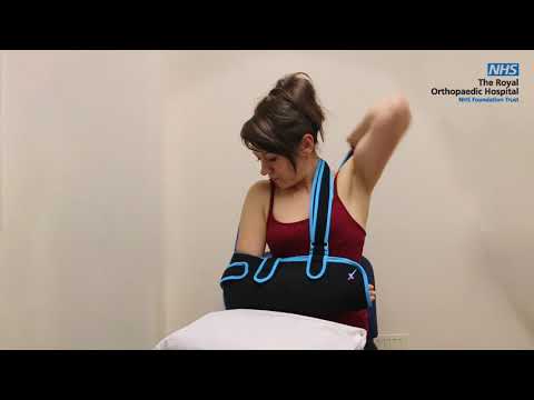 How to put on a sling - The Royal Orthopaedic Hospital