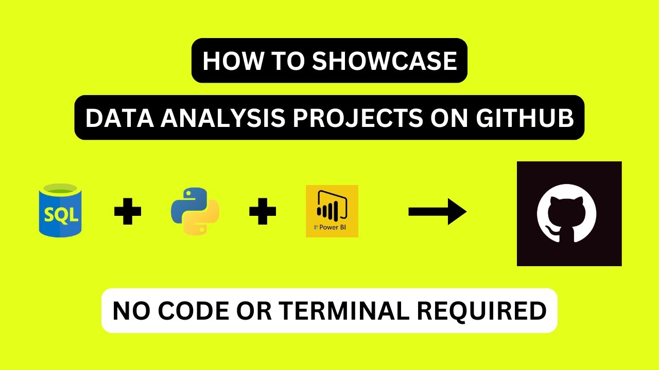 Beginner's Guide: Use GitHub to Showcase Data Projects – No Code or Terminal Required