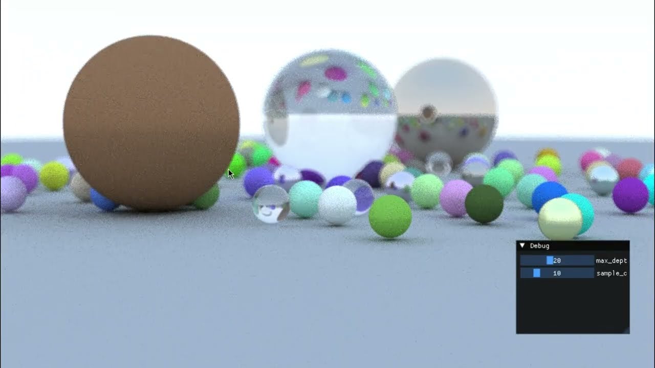 Cuda Raytracer Showcase