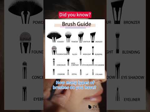 🛒Brush Guide for Beginner #makeup #makeupbrushes #eyebrows