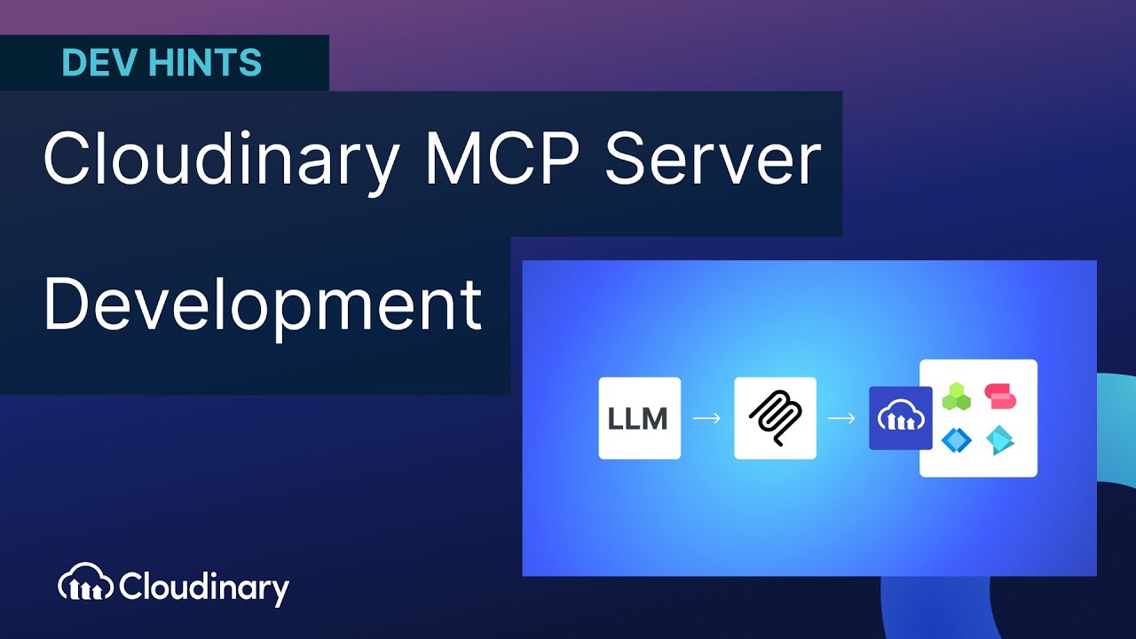 Cloudinary MCP Servers: Automating Media Workflows with AI Agents