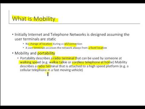 Wireless Communication: Portability & Mobility in Urdu Hindi