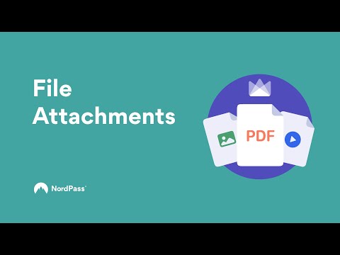 File Attachments — Securely Store Files in NordPass