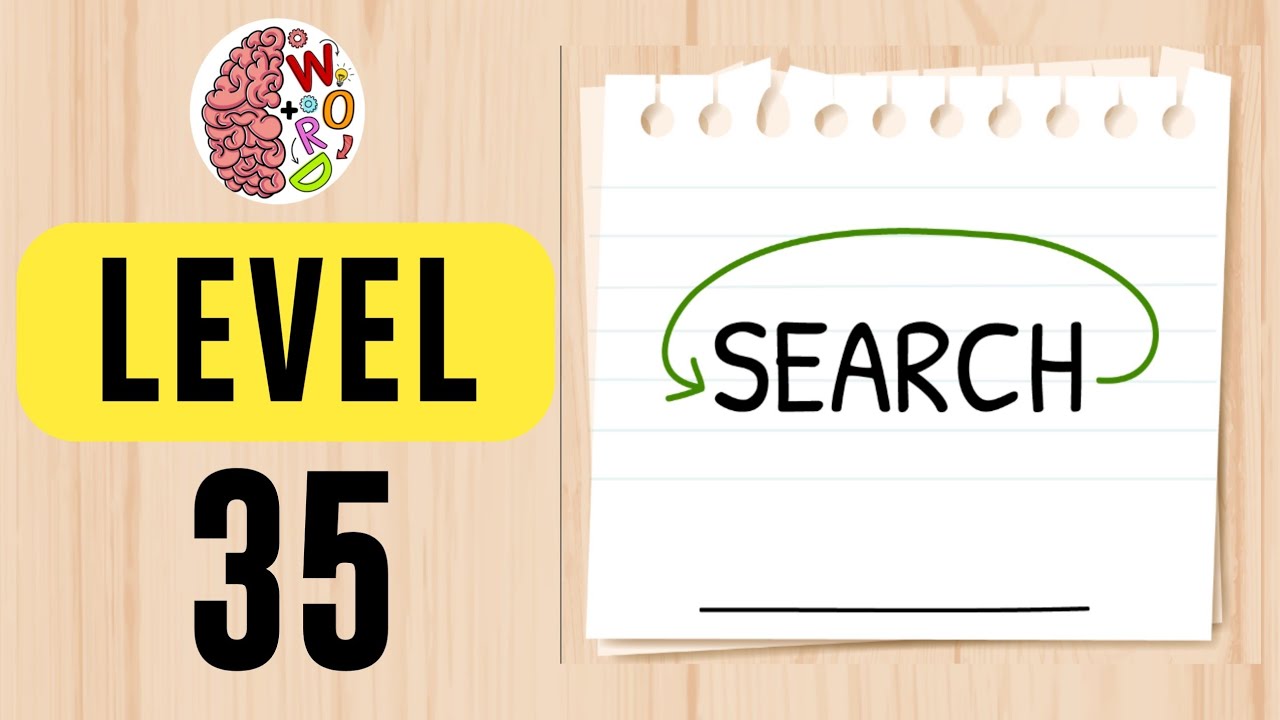 Brain Test Tricky Words Level 35
