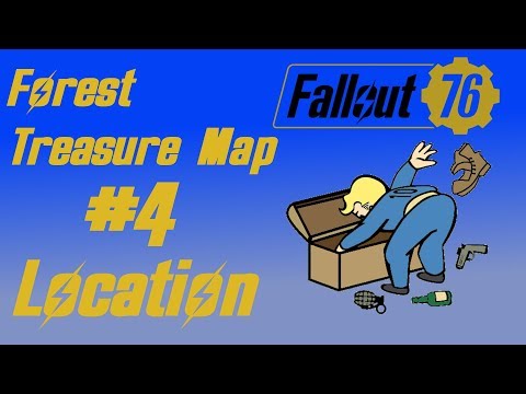 Fallout 76 - Forest Treasure Map #4 Location