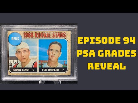 PSA Grades Reveal: Bench, Winfield, Rice RCs + F. Robinson & Aaron | Wax Pack Wisdom [Ep. 094]