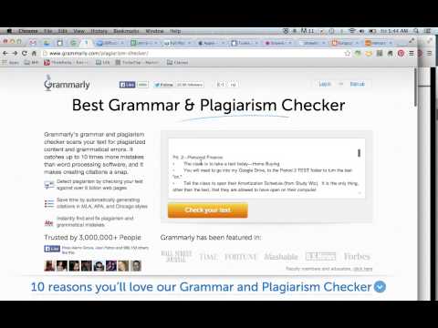 Grammarly Plagiarism Checker