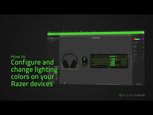 How to set up and customize in Razer Synapse?